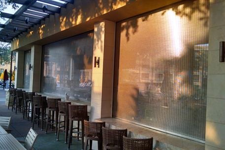 Steelweave Mesh Security Grilles & Doors | Cornell Iron