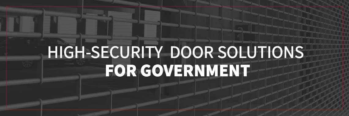 High-Security Door Solutions for Government | Cornell Iron Applications