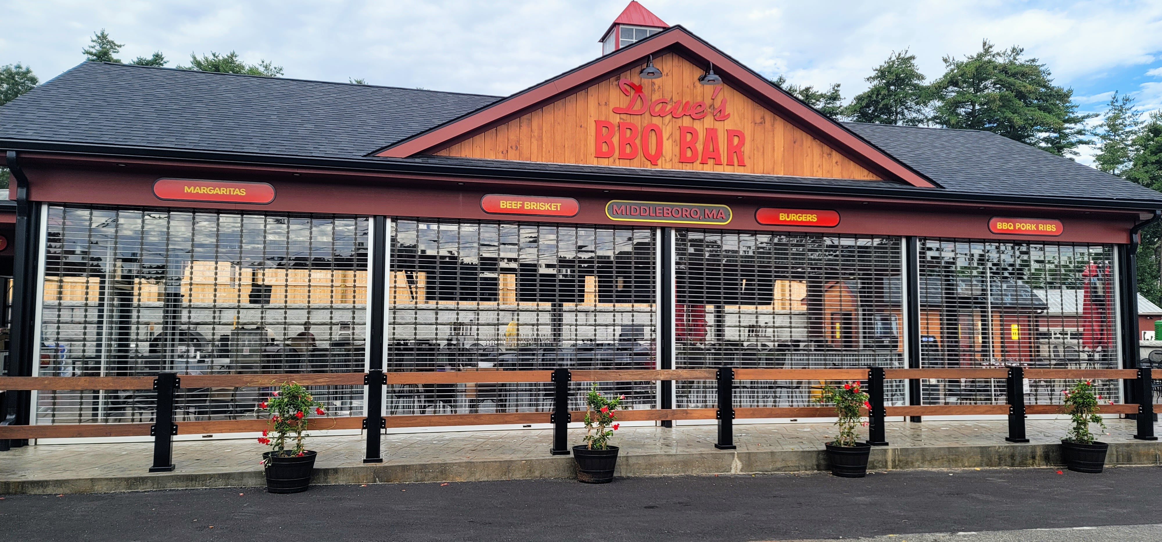 Commercial Door Project - Dave's BBQ Bar